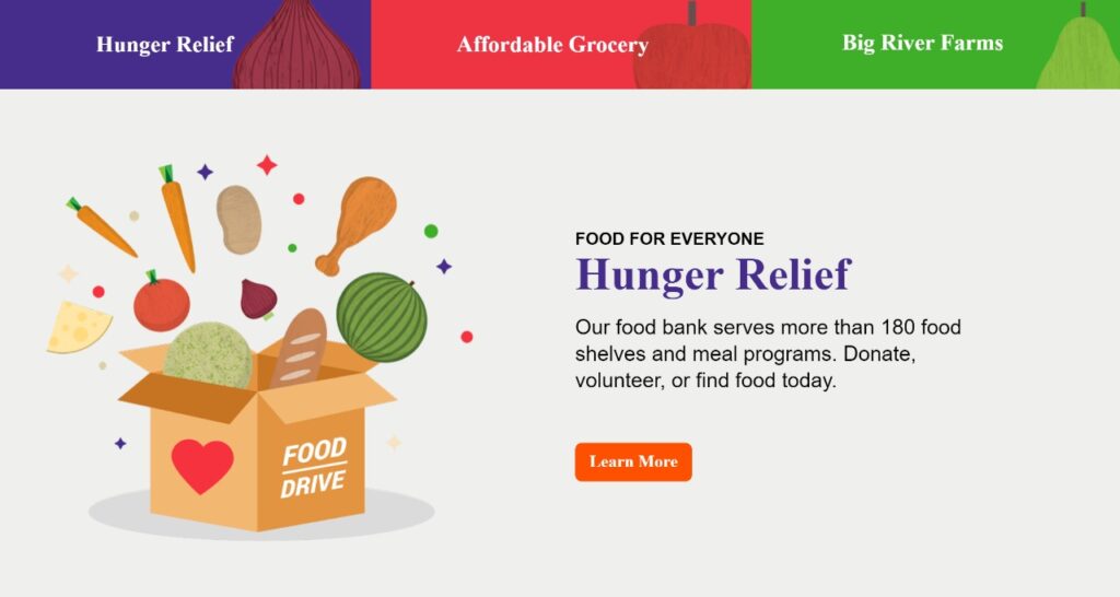 The Food Group - Fighting hunger. Nourishing our community.